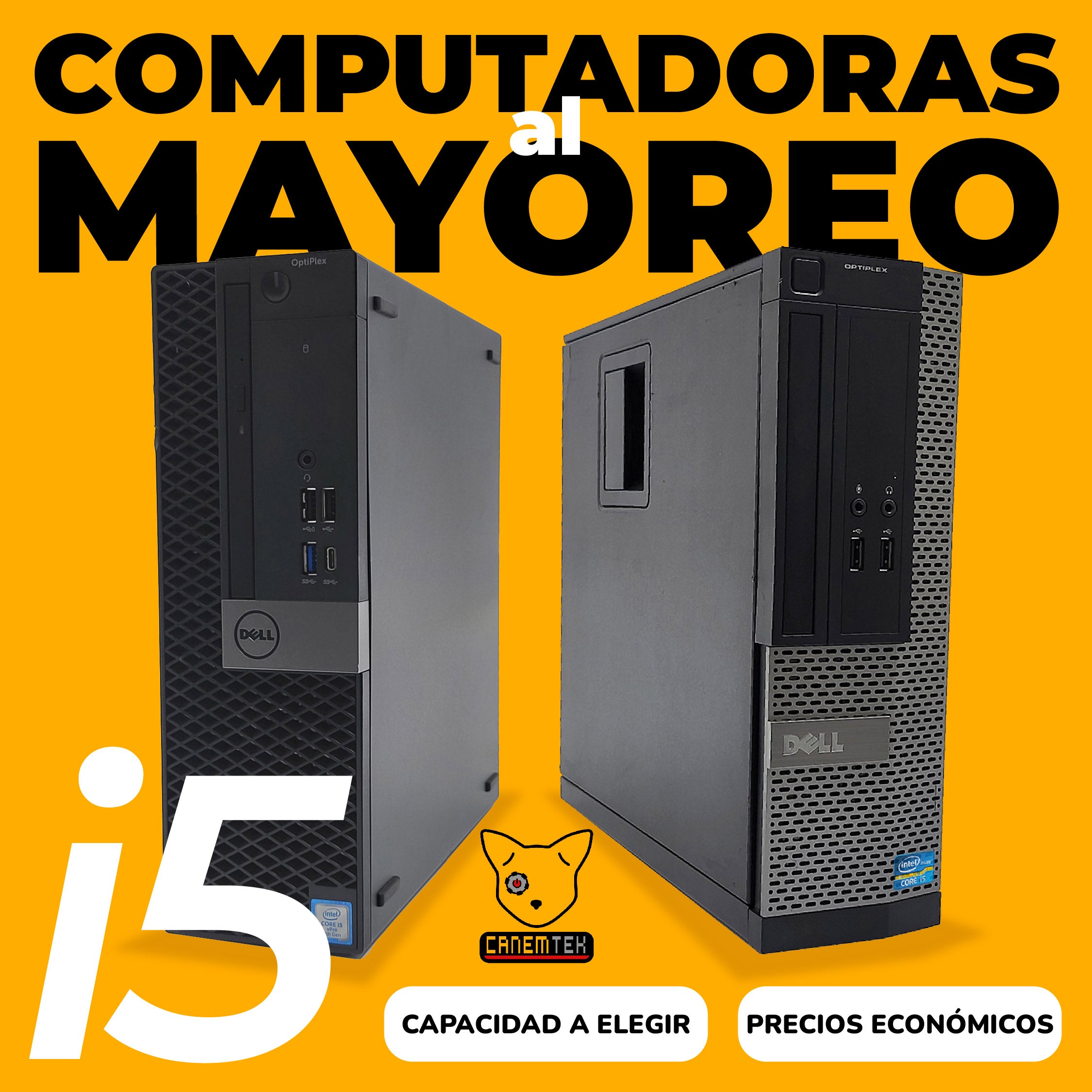 CPU Dell Intel Core i5 para oficina promoción Mayoreo