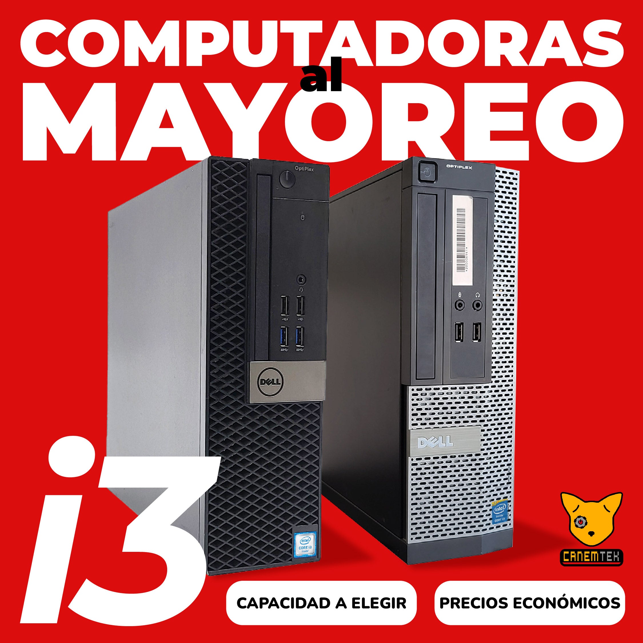 Computadora Intel Core i3 para basico promoción Mayoreo